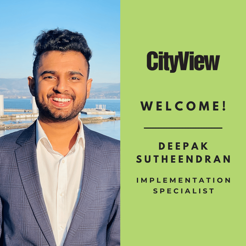 CityView welcomes Deepak Sutheendran as its newest employee