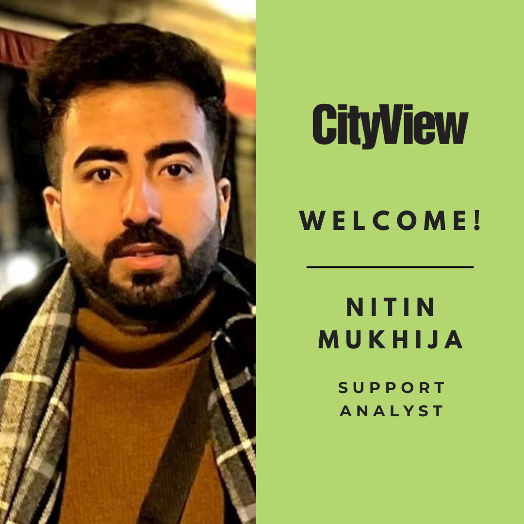 Nitin Mukhija joins the CityView support team