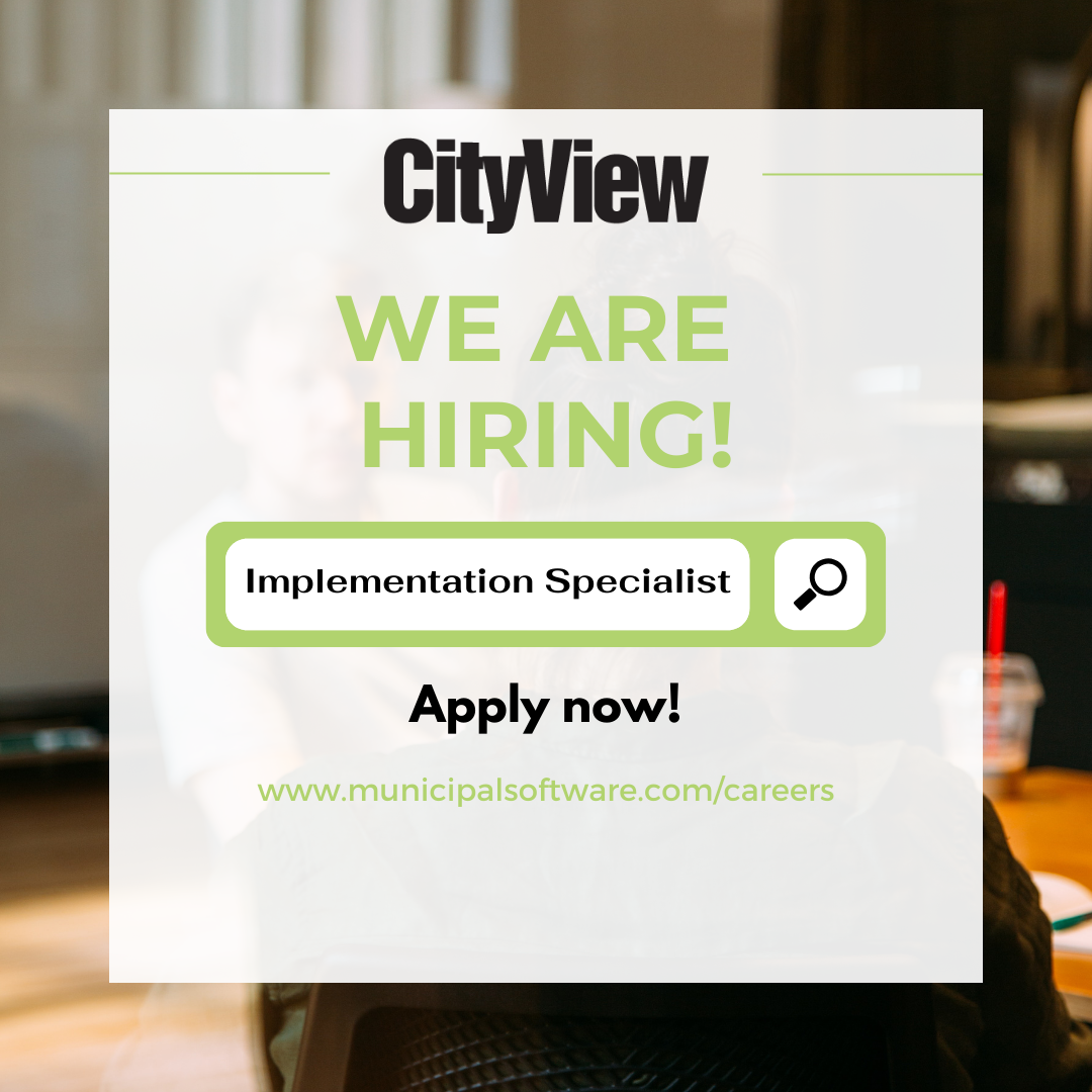 Now hiring: implementation specialist at CityView