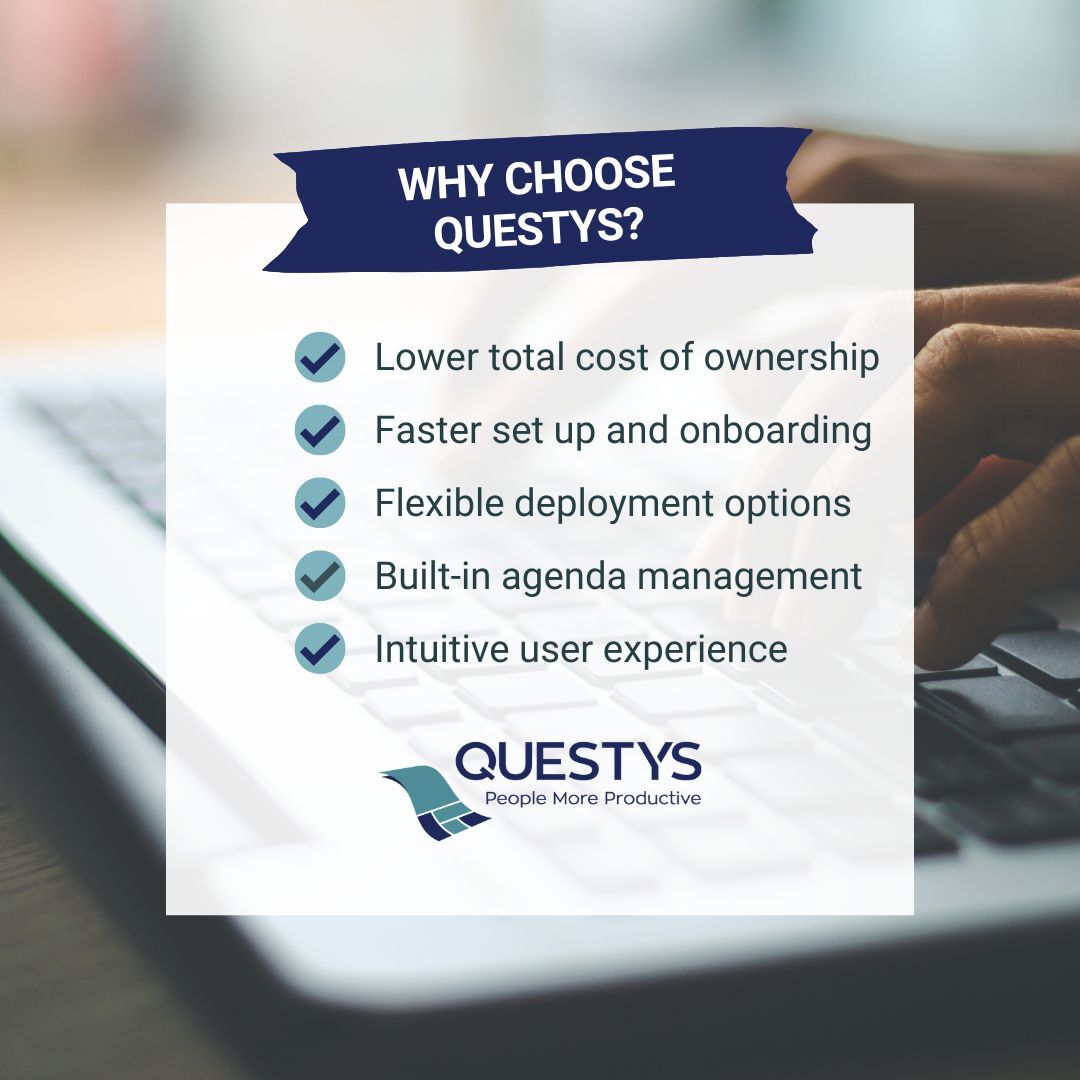 Top 5 reasons organizations choose Questys