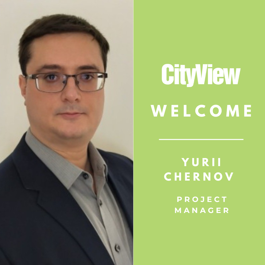 Yurii Chernov to CityView’s professional services team